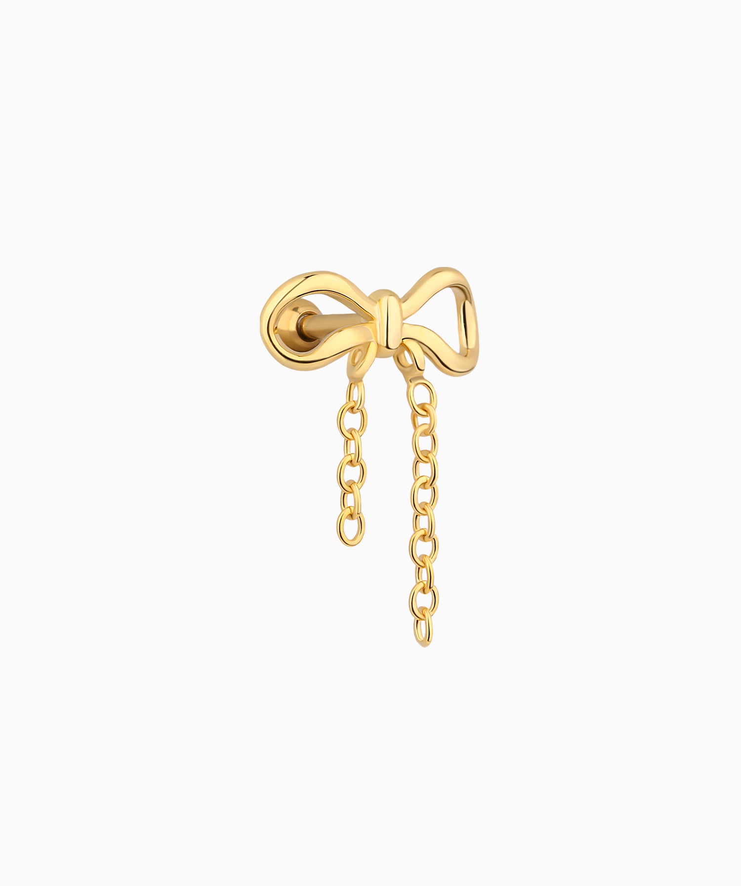 Sweet Bow Chain Drop – OumoJewelry
