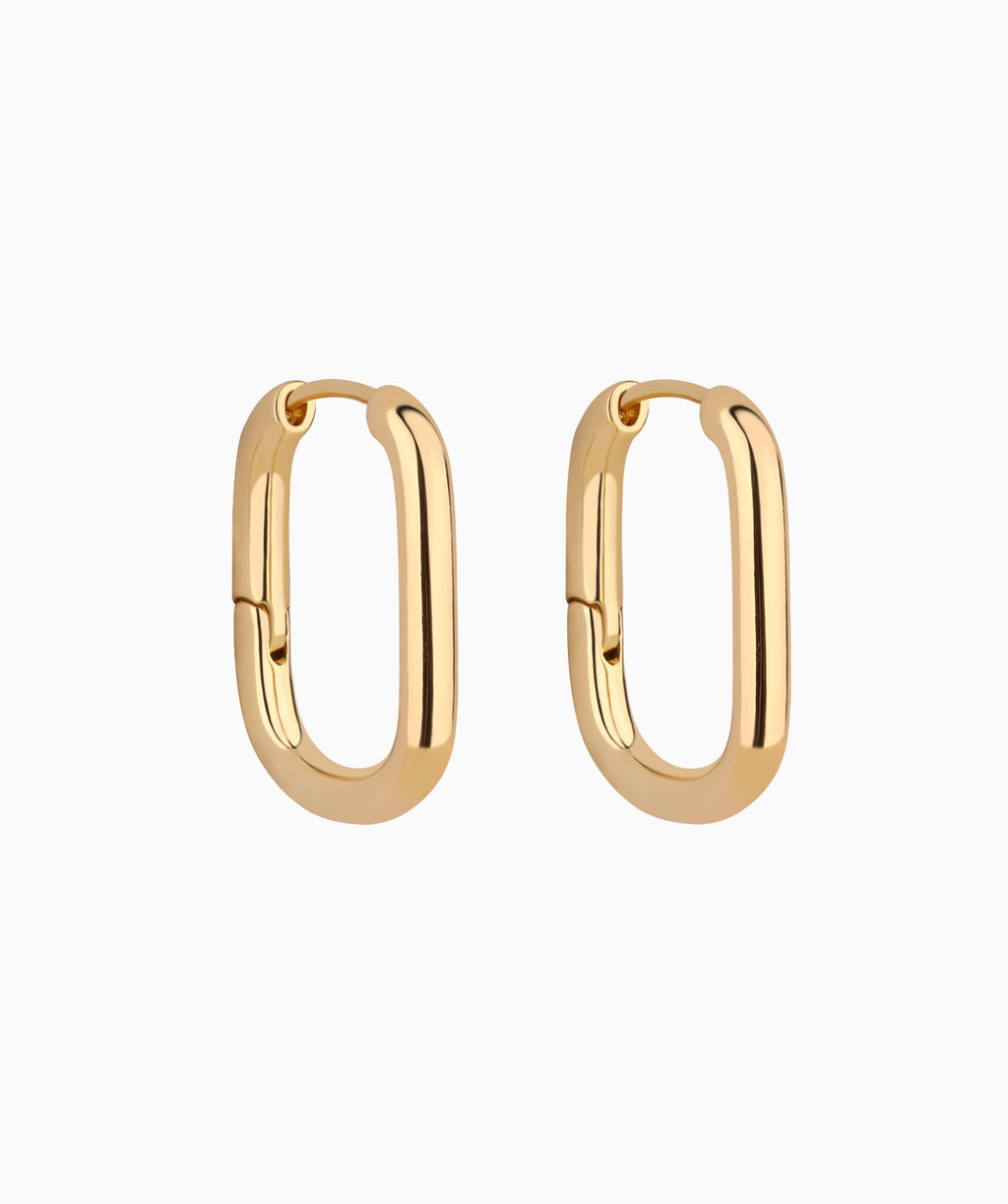 Basic U-Shaped Hoops | OumoJewelry
