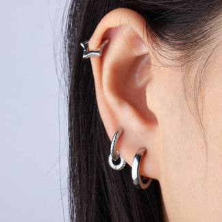 Star Helix Hoop – OumoJewelry